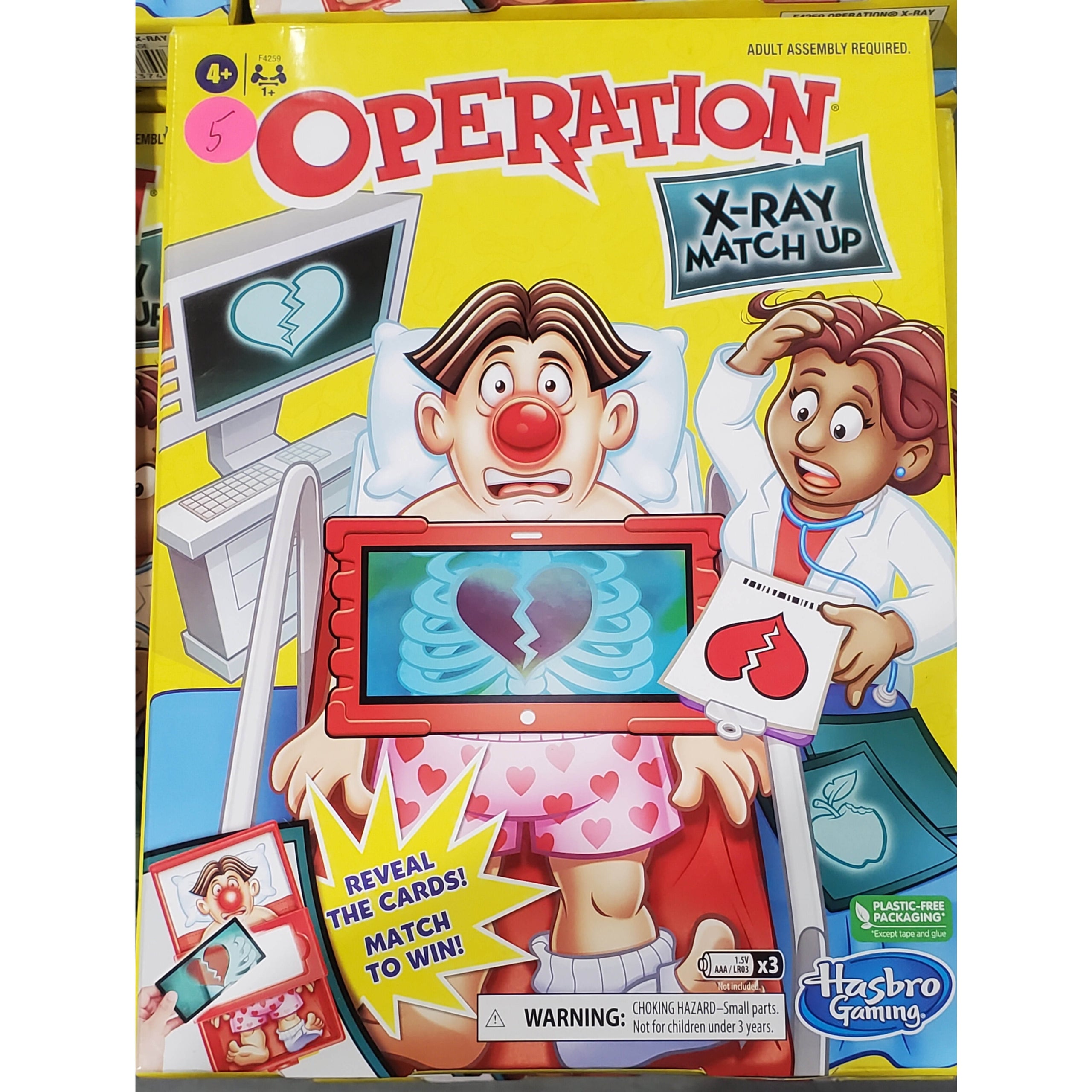 Operation X-Ray Match Up Board Game for 2 More Players Game | 2nd City ...