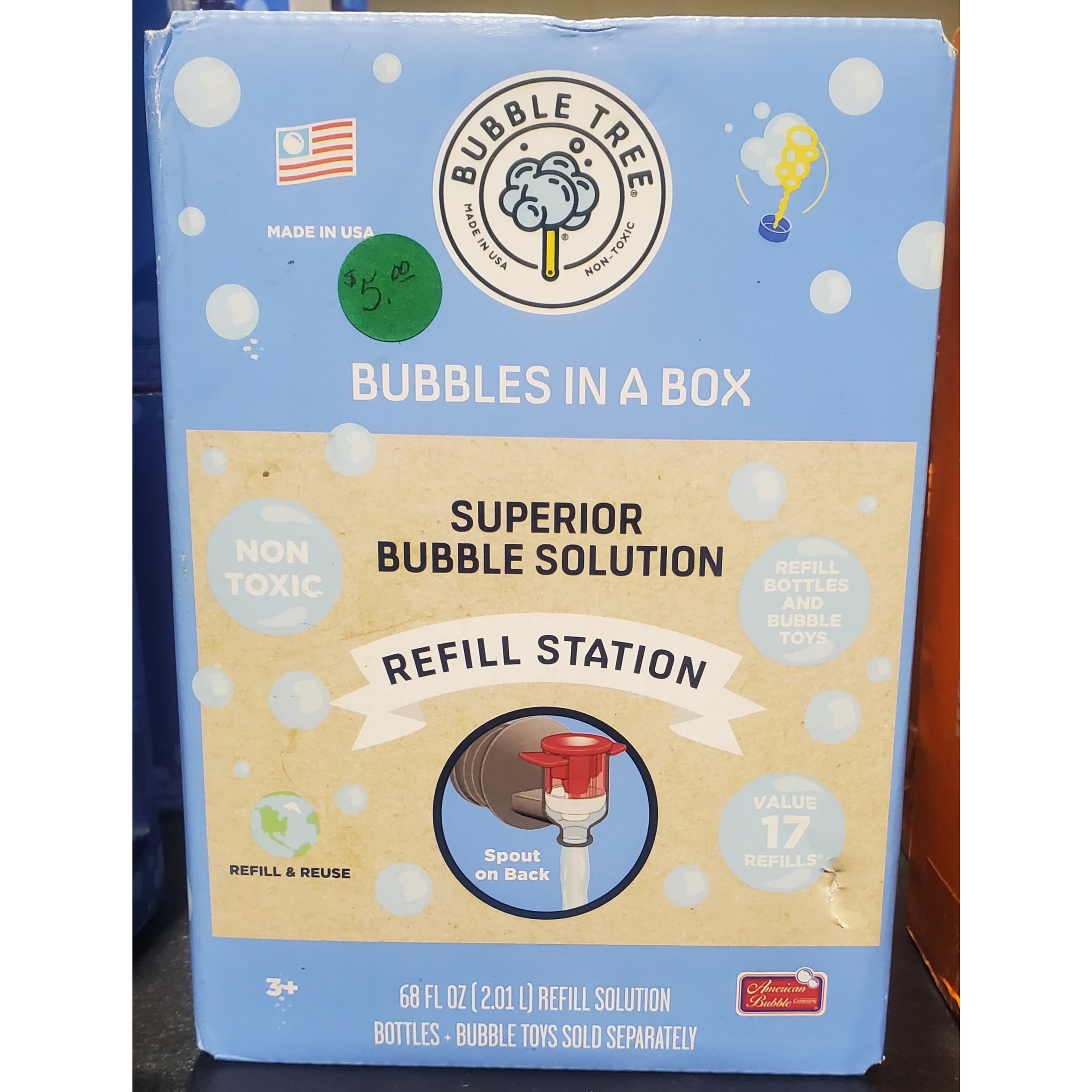 Bubble Tree Bubble Solution Refill Station - 2L | 2nd City Liquidators, LLC.